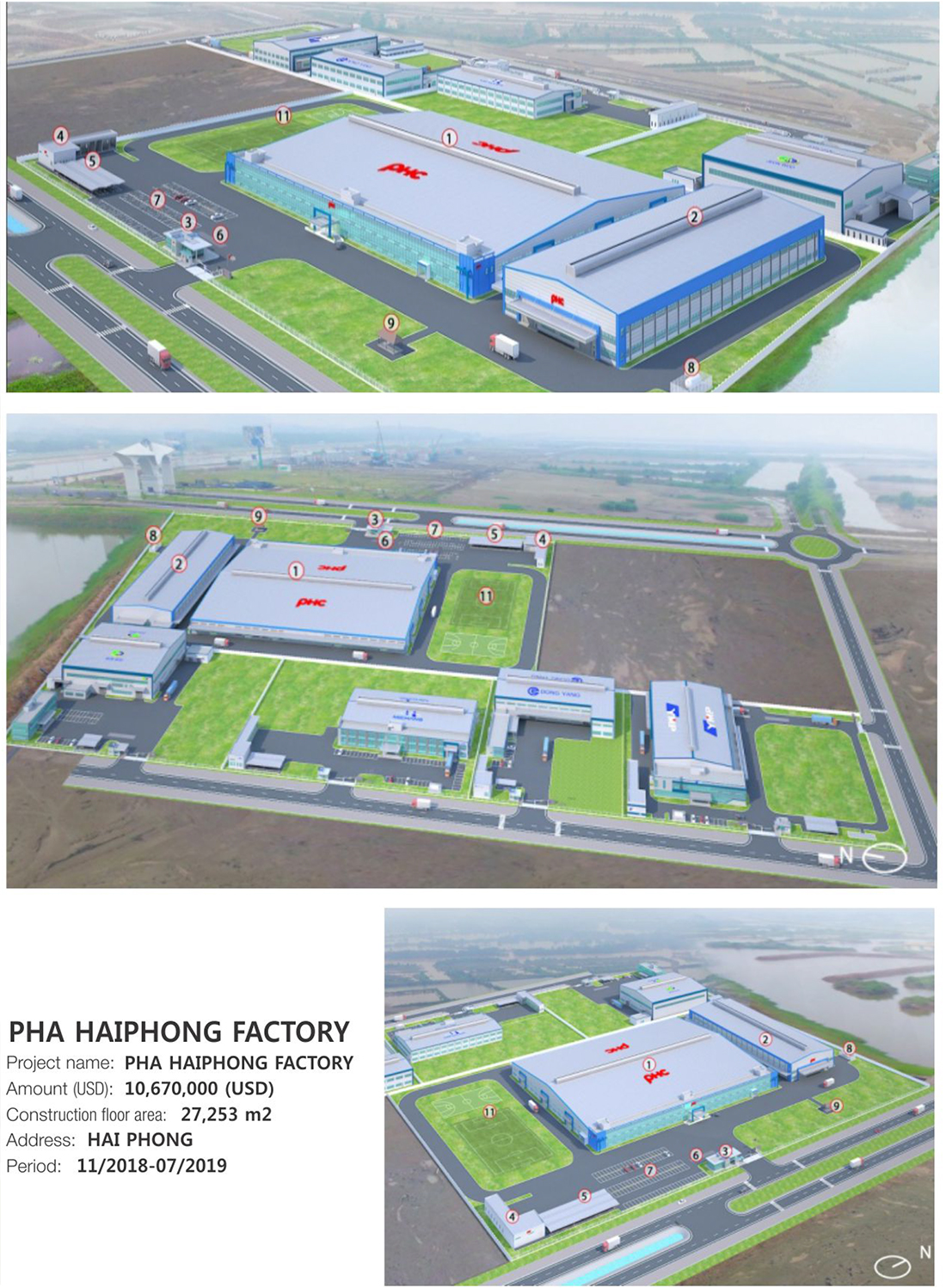 Industrial factory projects - MEGA D&C